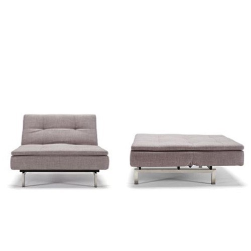 Innovation Dublexo Chair_Stainless Steel - Sofa Beds Star Modern Furniture
