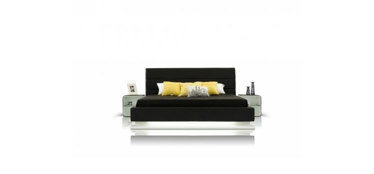 Infinity - Contemporary Platform Bed with Lights - GE Star Modern Furniture